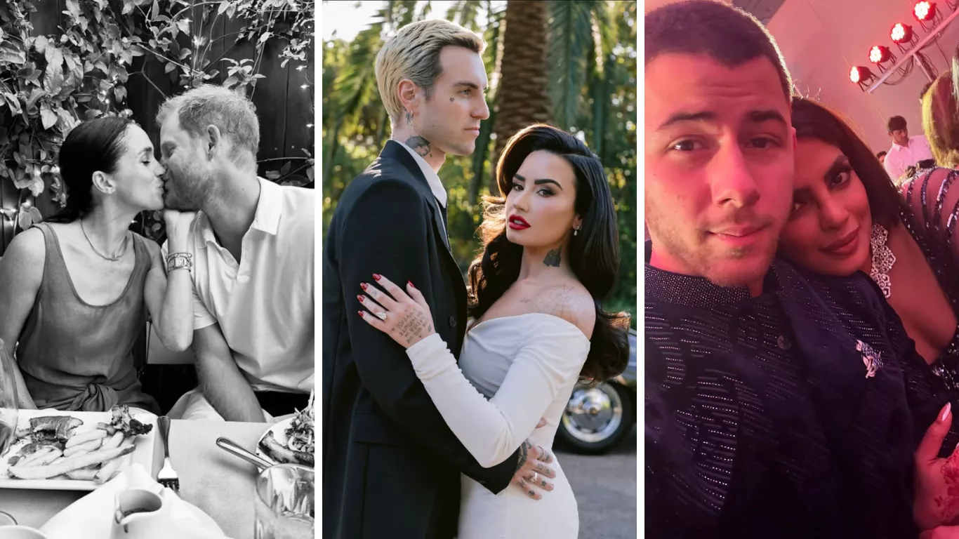 » Demi Lovato, Lily Collins e mais famosos se declaram no Valentine’s Day